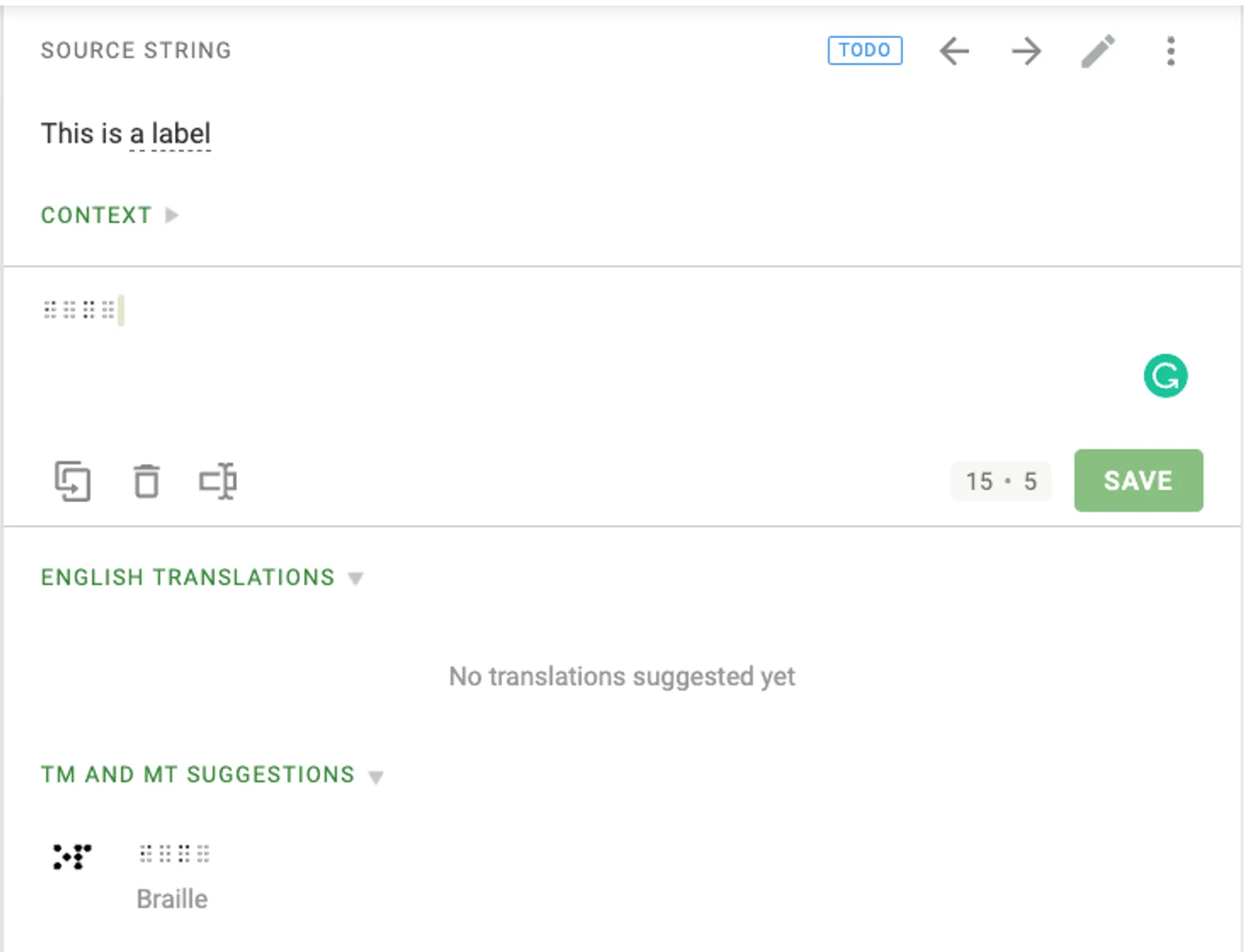 Braille Translator - Crowdin Marketplace Braille Translator - Crowdin Marketplace