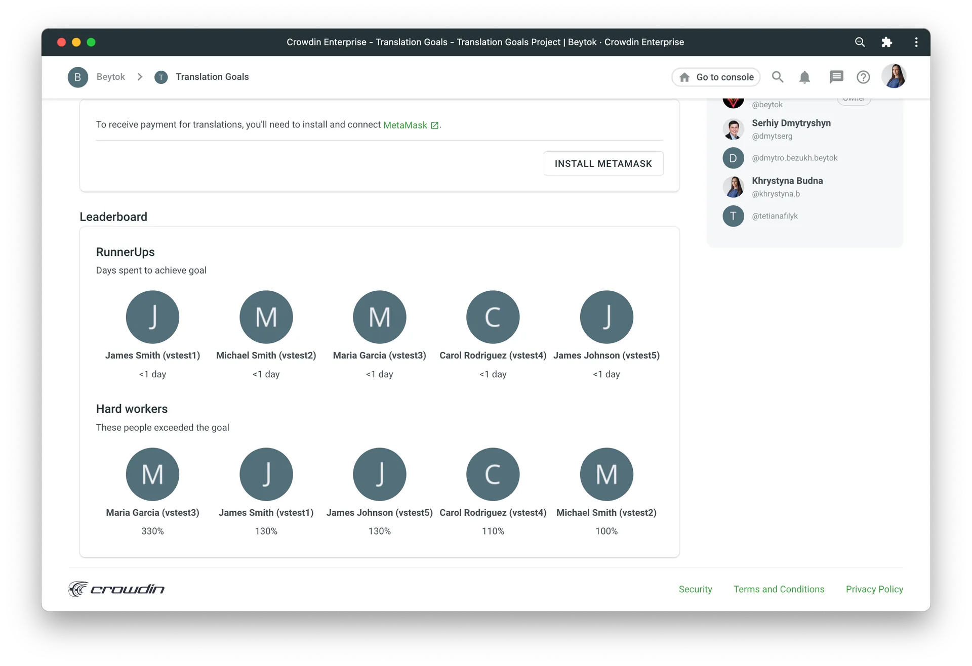 Translation Goals - Crowdin Marketplace Translation Goals - Crowdin Marketplace
